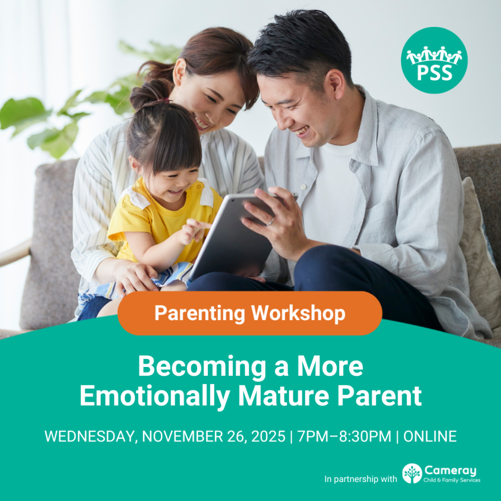 Parenting Workshops - Parent Support Services Society of BC